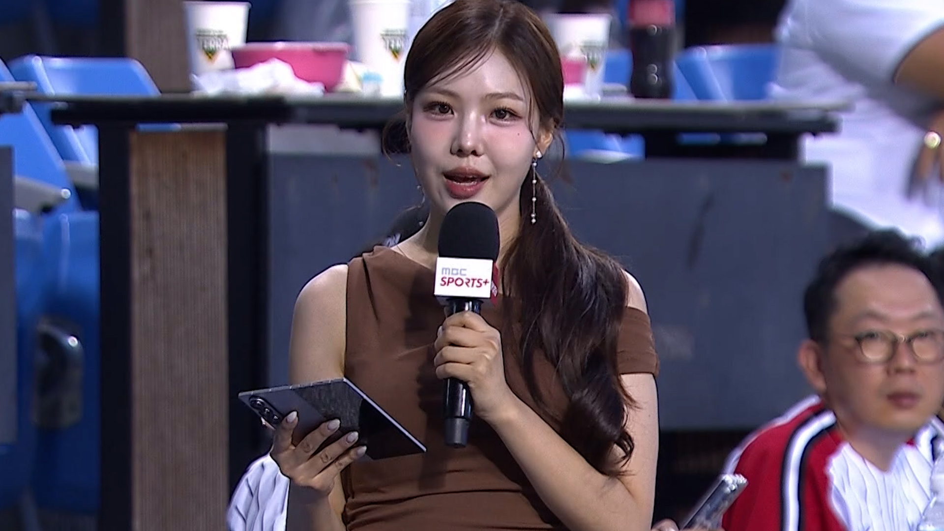 [LG] 2025/7/30 조민지 리포터의 경기 중간 현장 리포팅 | TVING