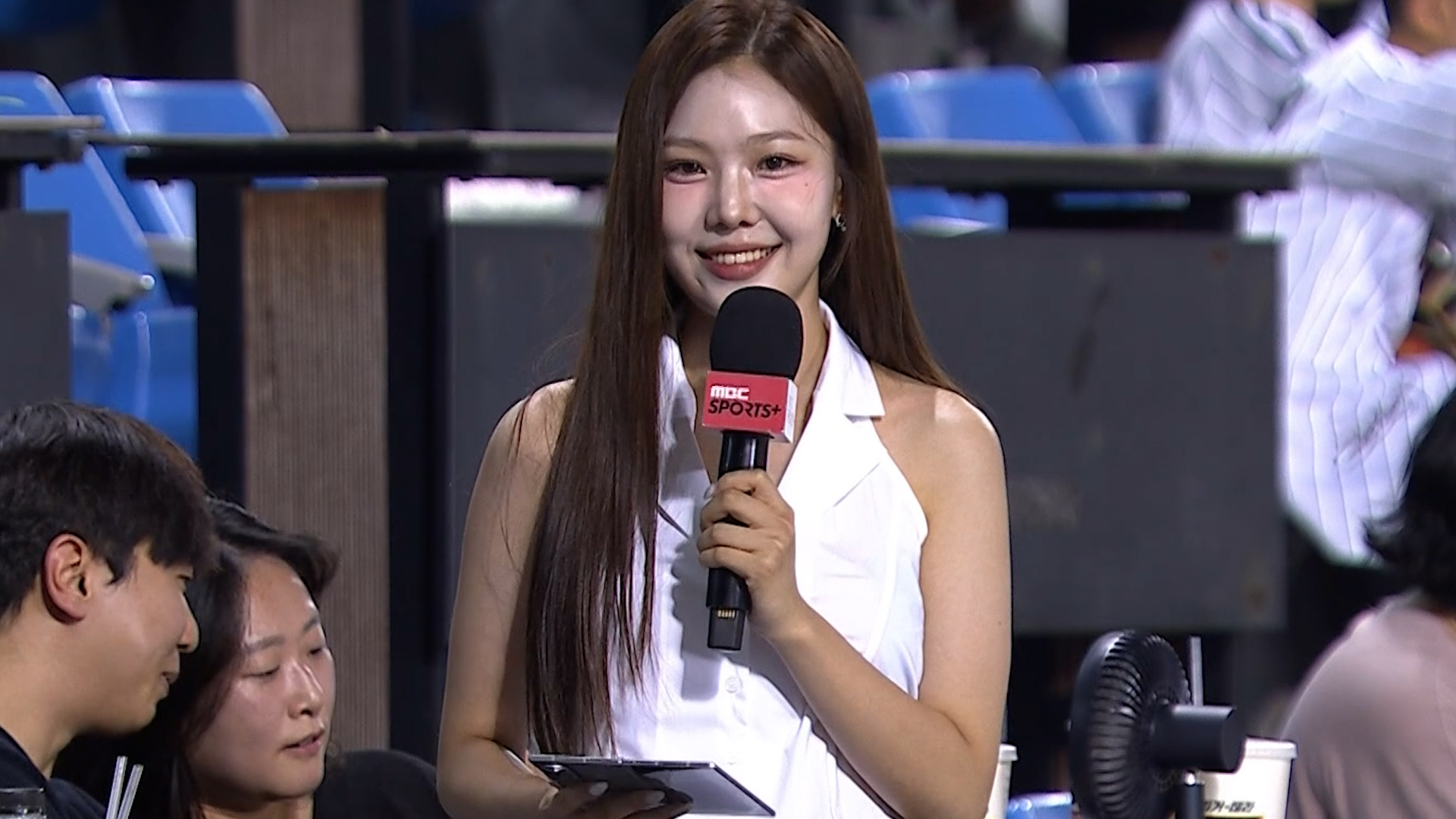 [LG] 2025/7/31 조민지 리포터의 경기 중간 현장 리포팅 | TVING