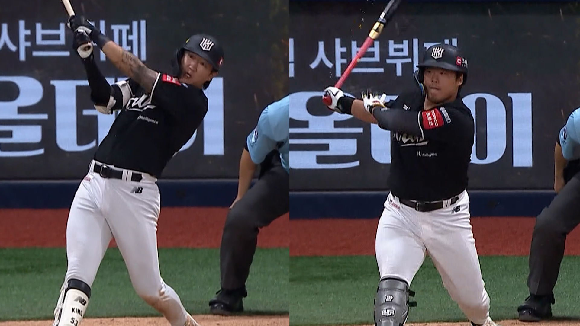 [KT] 2025/8/17 '김민혁-강백호 연속 적시타' 10회 연장에서 역전의 2점 만드는 KT | TVING