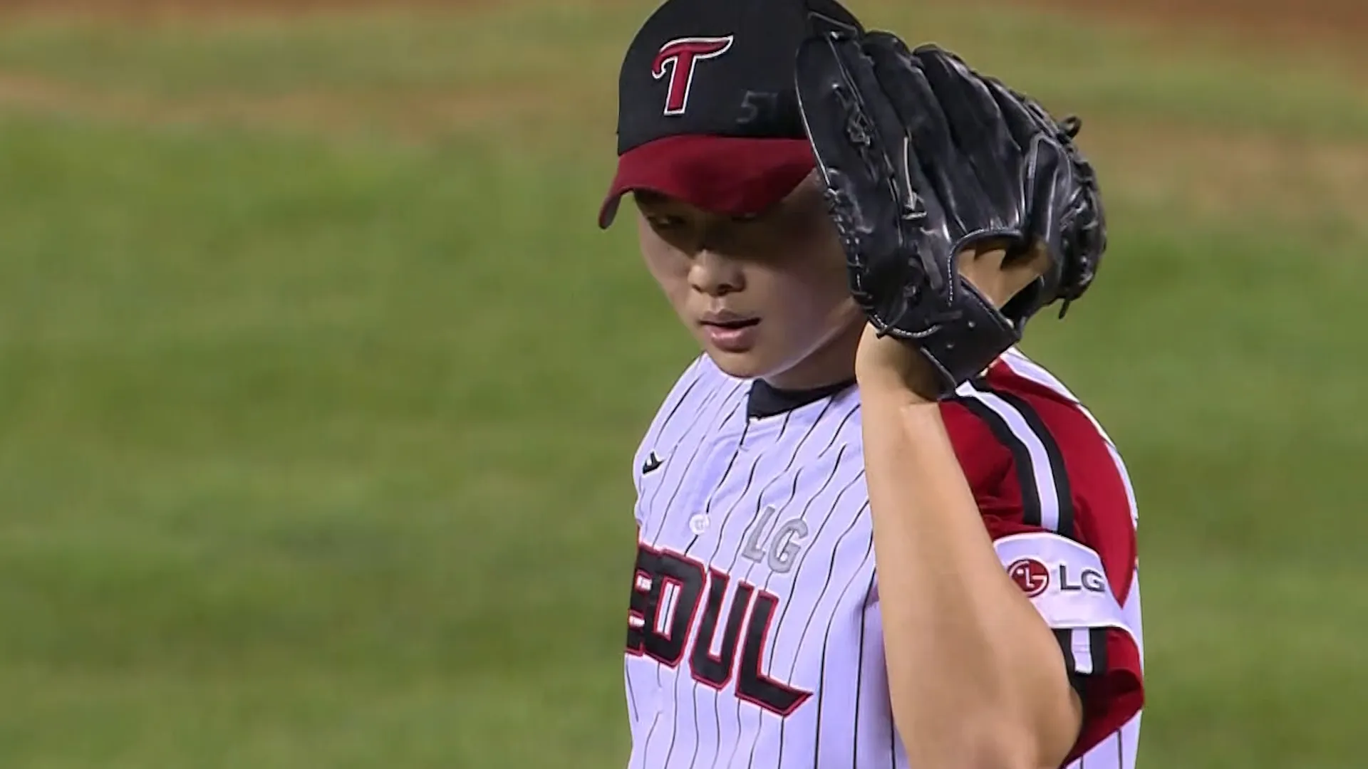 [LG] 2025/8/31 '155km 패스트볼 & 149km 슬라이더' 김영우의 압도적인 피칭 | TVING