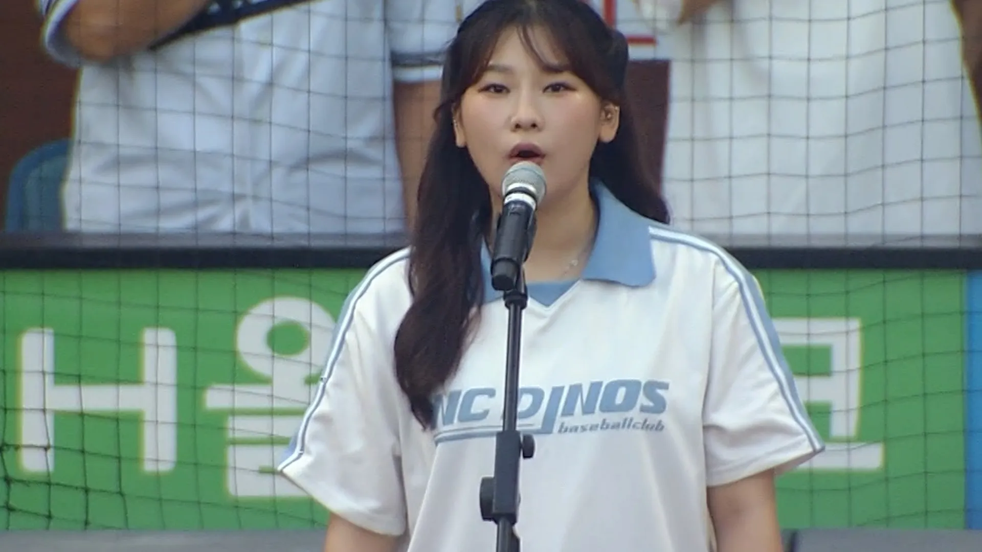 [NC] 2025/9/6 애국가 - 엔팍노래자랑 1회 우승자 김은주 | TVING