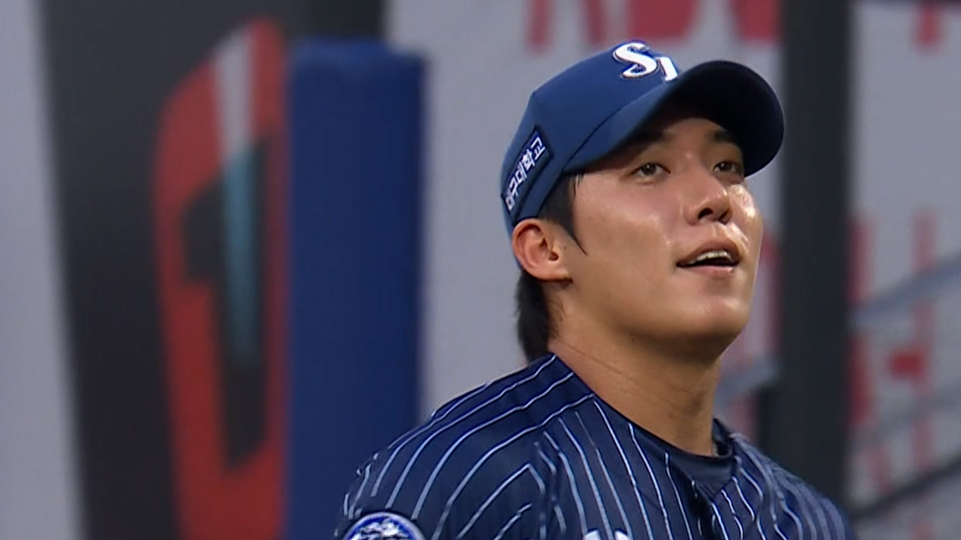 [삼성] 2025/9/7 추가 실점 없이 만루 위기를 삼진으로 틀어막는 원태인 | TVING