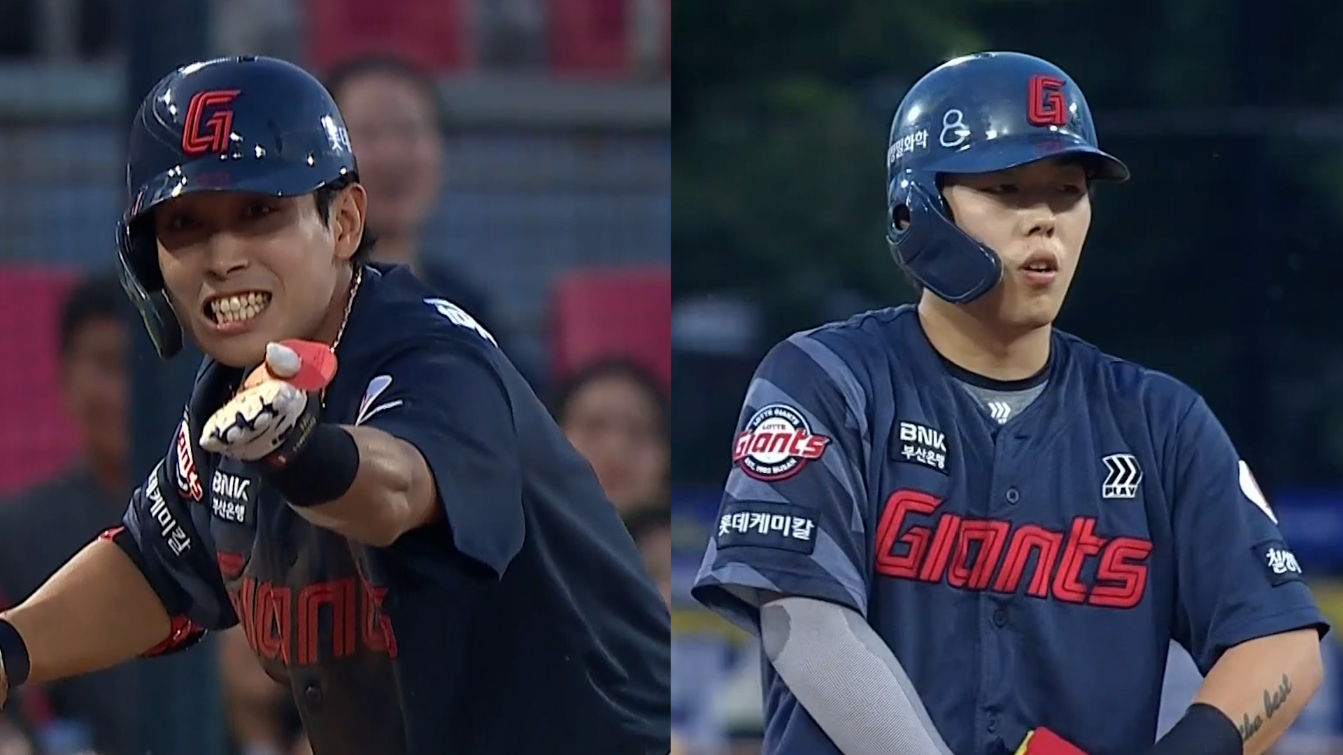 [롯데] 2025/9/11 '황성빈 3루타 & 고승민 2루타' 선취 득점에 성공하는 롯데! | TVING