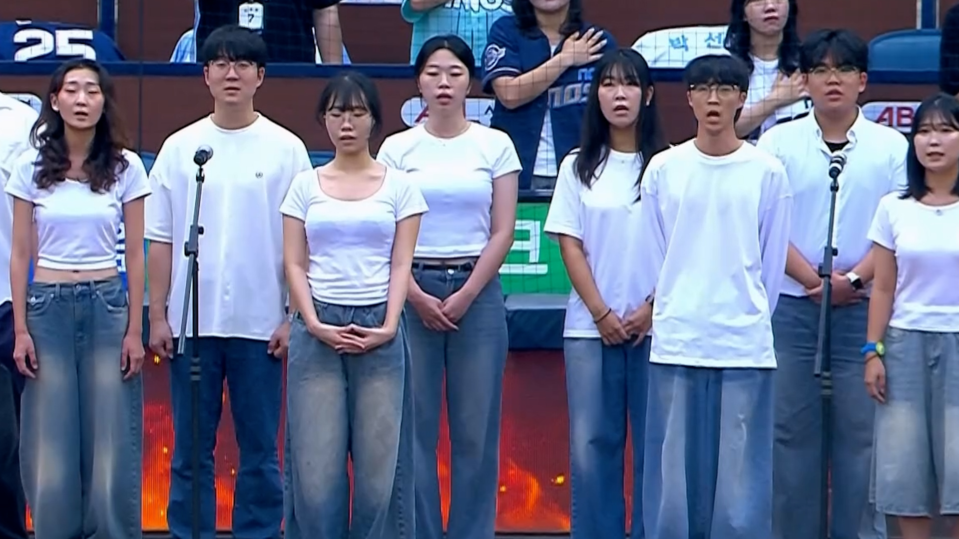 [NC] 2025/9/14 애국가 - 경남대학교 디지털공연영상학과 | TVING